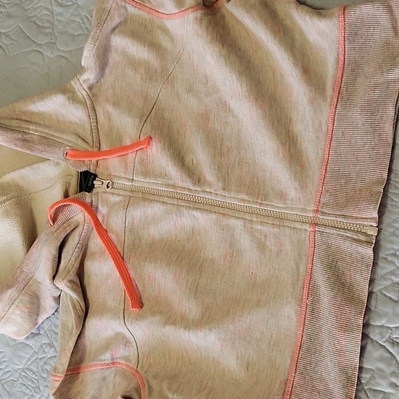 Tops | Neon Pink Zip Up | Poshmark